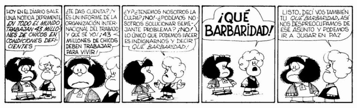 Mafalda: icono de la cultura y la crítica social que cumple 60 años ...